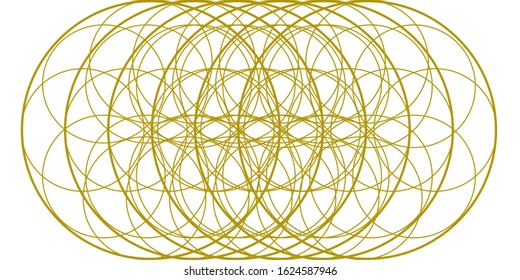 Geometry Gold Pattern Line Background Stock Illustration 1624587946 ...
