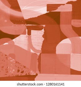 Geometry Texture Paint Classic Pattern Stock Illustration 1280161141 ...