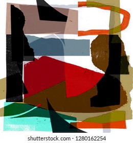 Geometry Texture Paint Classic Pattern Stock Illustration 1280162254 ...