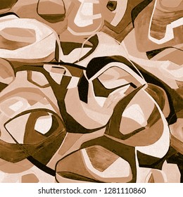 Geometry Texture Paint Classic Pattern Stock Illustration 1281110860 ...