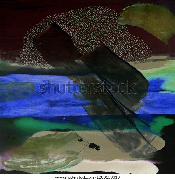 Geometry Texture Paint Classic Pattern Stock Illustration 1280158813 ...