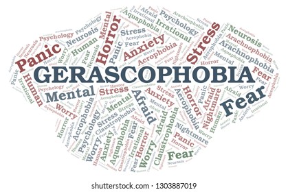 Gerascophobia Images, Stock Photos & Vectors | Shutterstock