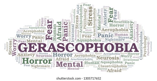 Gerascophobia Images, Stock Photos & Vectors | Shutterstock