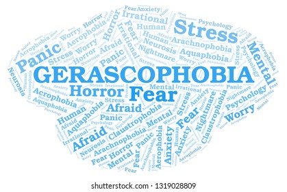 Gerascophobia Images, Stock Photos & Vectors | Shutterstock