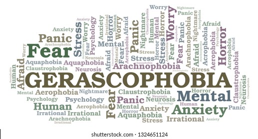 Gerascophobia Images, Stock Photos & Vectors | Shutterstock