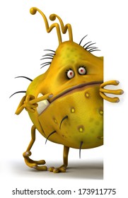 3d Character Puppet Flying On White Stock Illustration 78193309 ...