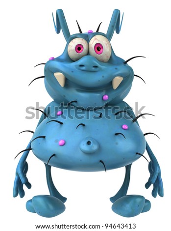 Germ Monster Stock Illustration 94643413 - Shutterstock