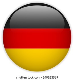 Germany Flag Button Stock Illustration 128197736 | Shutterstock