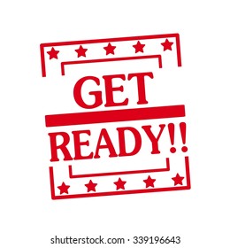 Get Ready Red Stamp Text On Stock Illustration 339196643 | Shutterstock