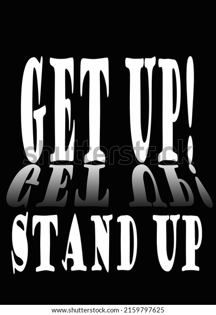 Get Stand Action Title Stock Illustration 2159797625 | Shutterstock