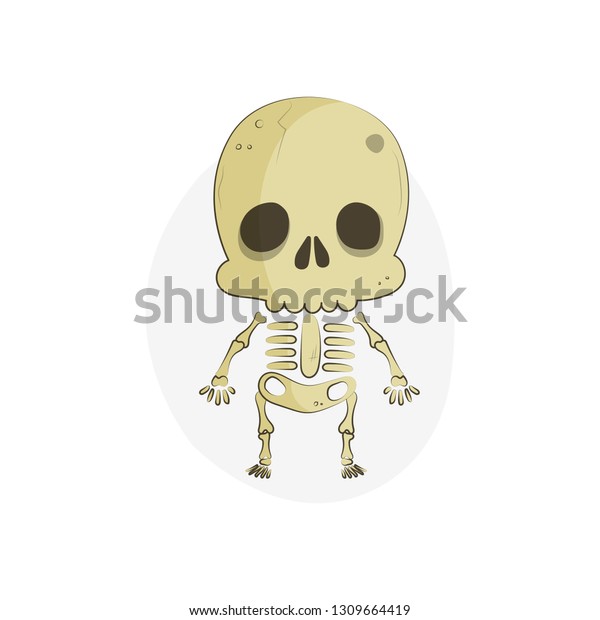 Ghost Skull Image Stock Illustration 1309664419 | Shutterstock