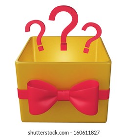 Gift Box Question Mark Stock Illustration 160611827 | Shutterstock