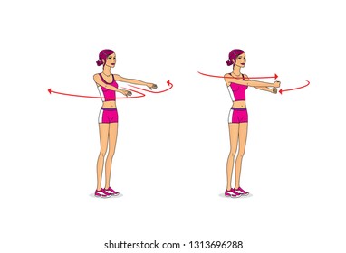 362 imágenes de Arm rotation exercise - Imágenes, fotos y vectores de ...