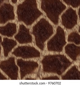 Giraffe Skin Texture Stock Illustration 9760702 | Shutterstock