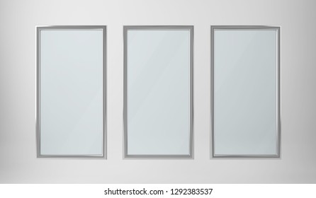 Glass Frame 3d Rendering Stock Illustration 1292383537 | Shutterstock