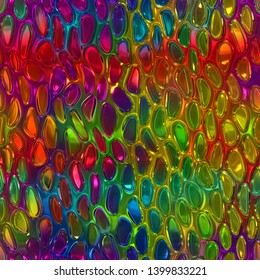 Glass Seamless Texture Pattern Rainbow Color Stock Illustration ...