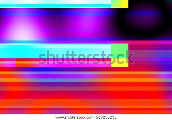 Glitch Old Tv Background Element Motion Stock Illustration 569235235 ...