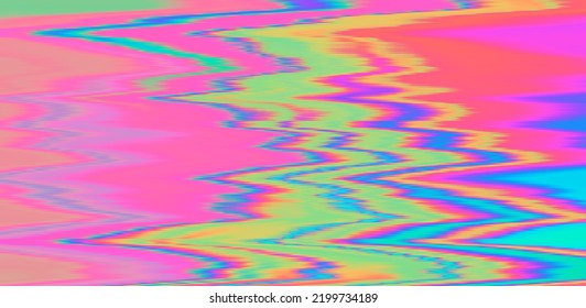 Glitchy Tv Screen Distorted Lines Texture Stock Illustration 2199734189 ...