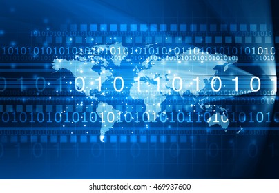 Global Communication Technology Background: ภาพประกอบสต็อก 469937600 ...