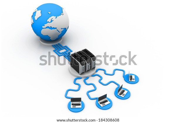 Global Computer Networking Stock Illustration 184308608 | Shutterstock