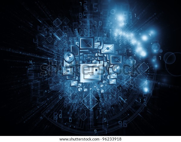 Global Connections Background Suitable Backdrop Projects Stock ...