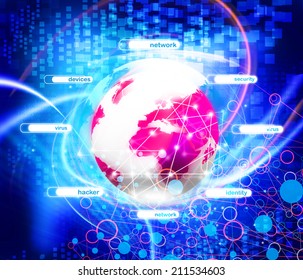 Global Internet Connection Stock Illustration 211534603 | Shutterstock