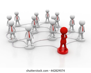 3d People Men Person Arranged Network 스톡 일러스트 344491127 | Shutterstock
