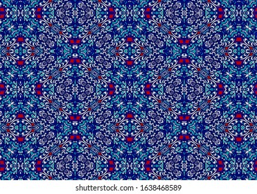 Glorious Pattern Queen Version Mw Stock Illustration 1638468589 ...