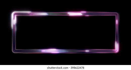 Glow Frame Background Stock Illustration 398622478 | Shutterstock