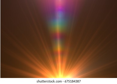 Glowing Light Effect Background Template Design Stock Illustration ...