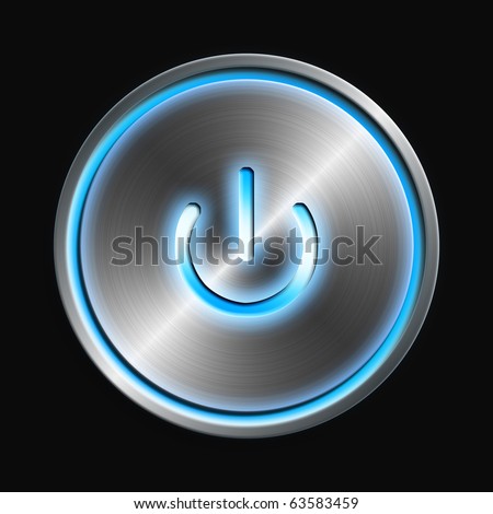 Glowing Power Button Stock Illustration 63583459 - Shutterstock