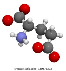 Glutamic Acid Glu E Glutamate Amino Stock Illustration 130673393 ...