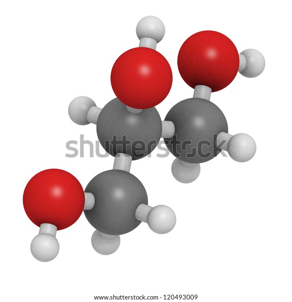 Glycerol Glycerine Molecule Chemical Structure Together Stock ... Glycerol Glycerine Molecule Chemical Structure Together Stock ...