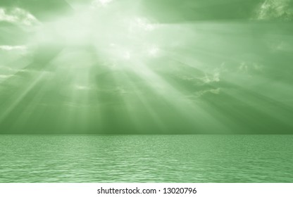 God Rays Stock Illustration 13020796 | Shutterstock