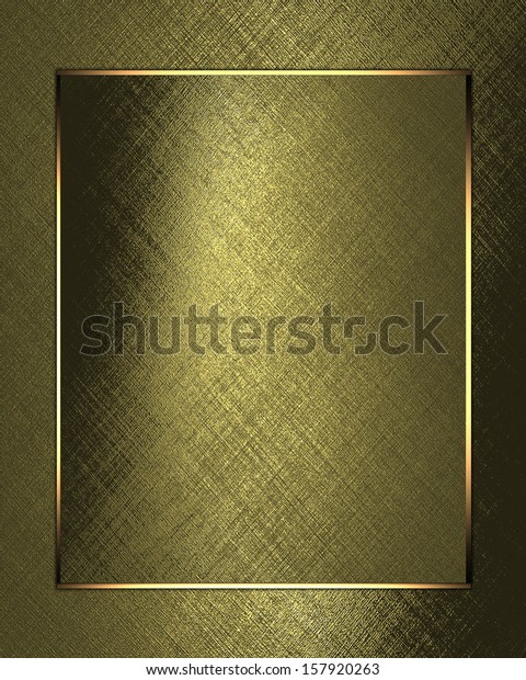 Gold Background Gold Leaf Paper Design Stock Illustration 157920263 ...