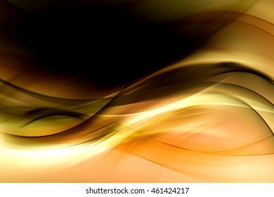 Gold Background Technology Theme Stock Illustration 461424217 ...