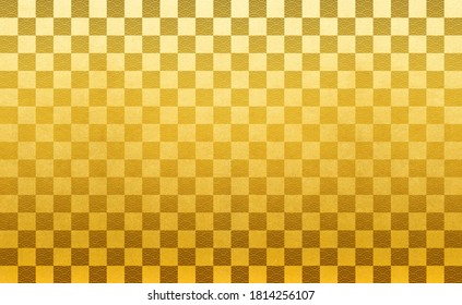Gold Check Pattern Gold Background Stock Illustration 1814256107 ...