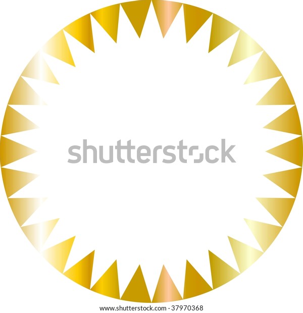 Gold Circle Stock Illustration 37970368