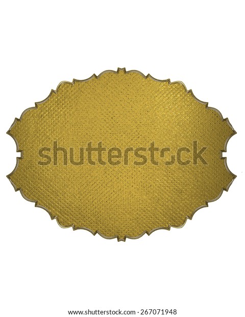 Gold Element Design Template Design Label Stock Illustration 267071948 ...