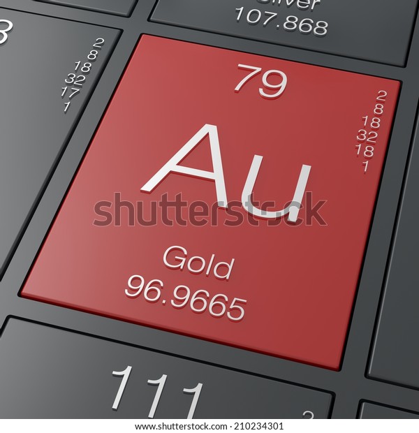 Gold Element Periodic Table Stock Illustration 210234301 | Shutterstock