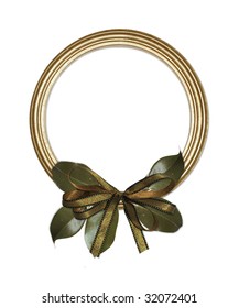 Gold Frame Bow Stock Illustration 32072401 | Shutterstock