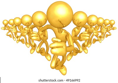 40,243 3d gold man Images, Stock Photos & Vectors | Shutterstock