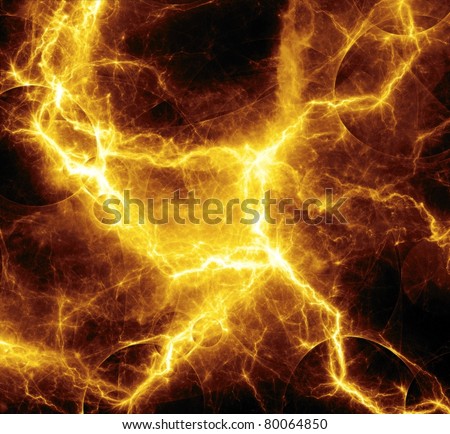 Gold Lightning Stock Illustration 80064850 - Shutterstock