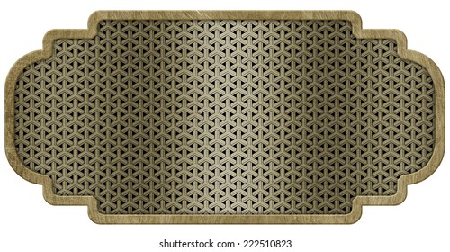 Gold Pattern Plate Background Stock Illustration 222510823 | Shutterstock