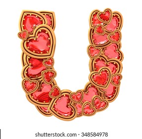 Gold Ruby Font: Stockillustration 348584921 | Shutterstock