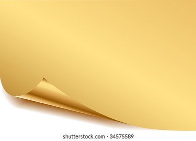 Gold Sheet Stock Vector (Royalty Free) 31208938 | Shutterstock