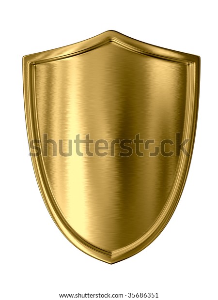 Gold Shield Stock Illustration 35686351 | Shutterstock