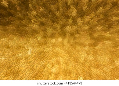 Gold Square Pattern Abstract Dimension Background Stock Illustration ...