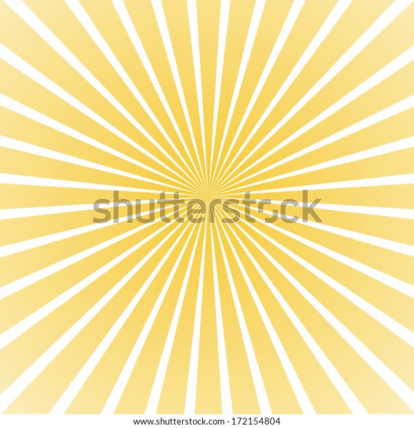 Gold Sun Rays Background Stock Illustration 172154804