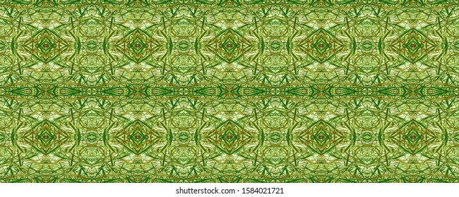 Gold Vintage Repeat Pattern Tile Ornamental Stock Illustration ...